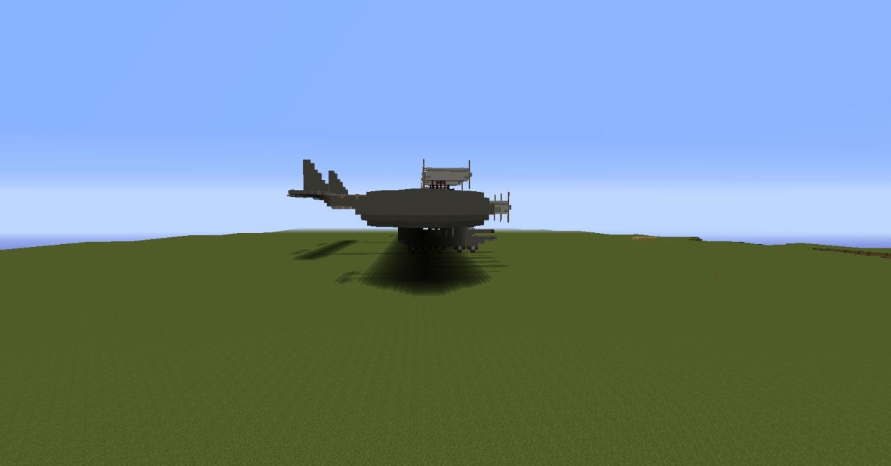 Russian Flying Fortress Minecraft Map