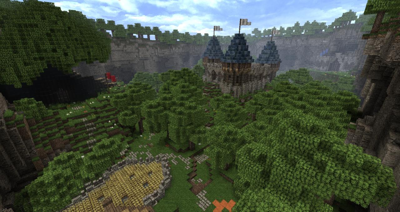 Minigame capture the flag arena 1 Betamodus Minecraft Map