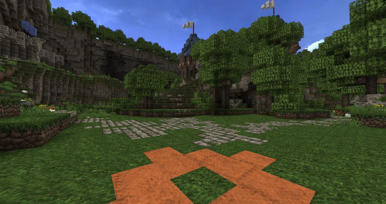 Minigame capture the flag arena 1 Betamodus Minecraft Map