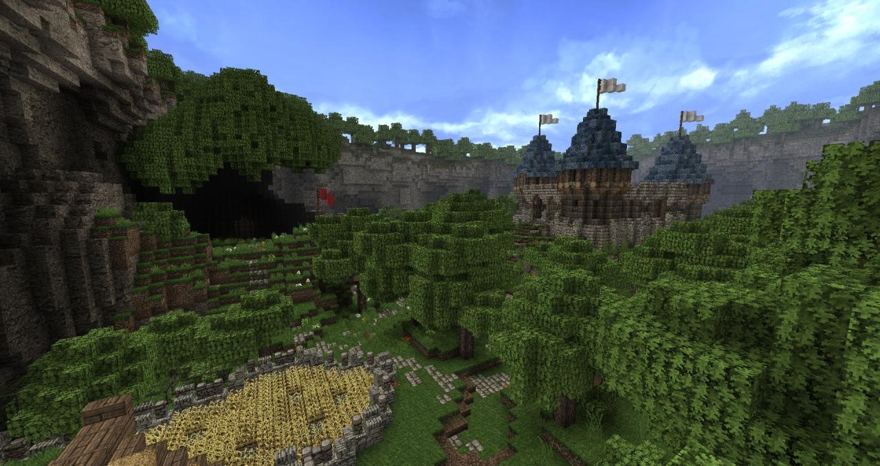 Minigame capture the flag arena 1 Betamodus Minecraft Map