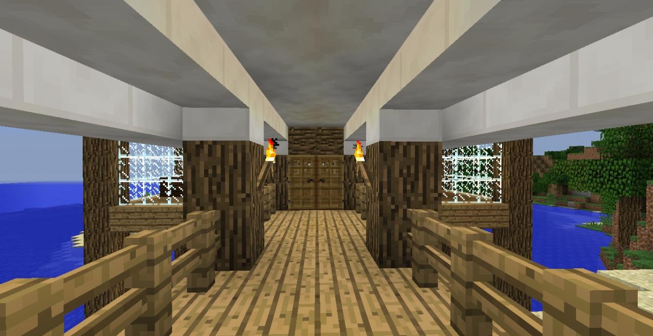 Beach house [survival] Minecraft Map