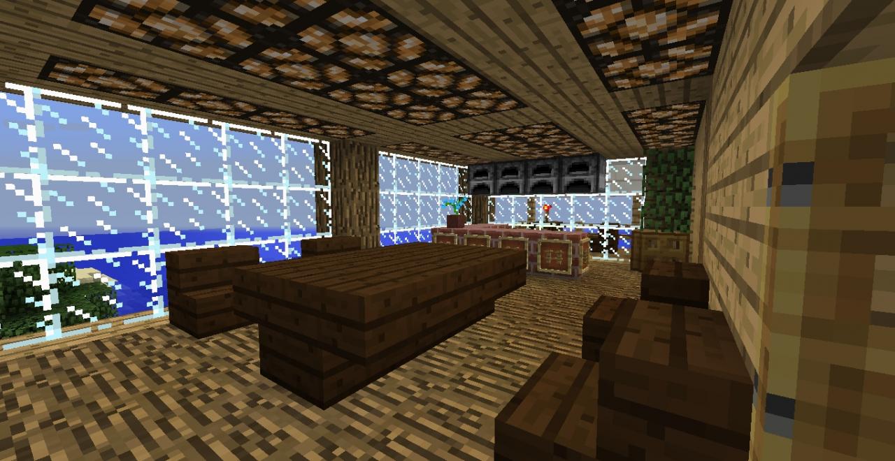 Beach house [survival] Minecraft Map