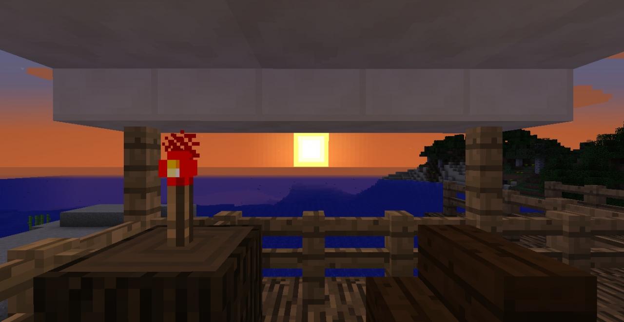 Beach house [survival] Minecraft Map