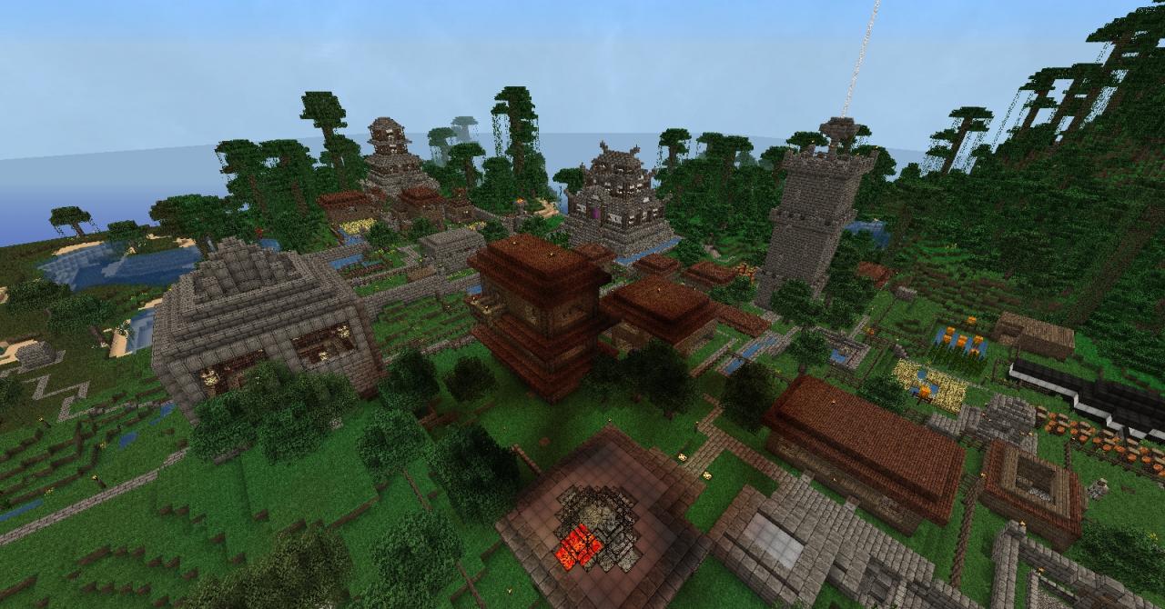 Mysterious village Minecraft Map