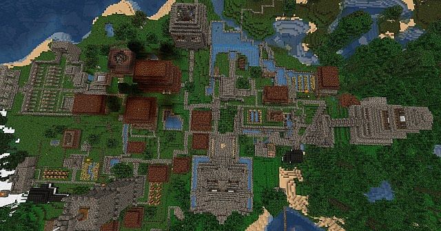 Mysterious village Minecraft Map