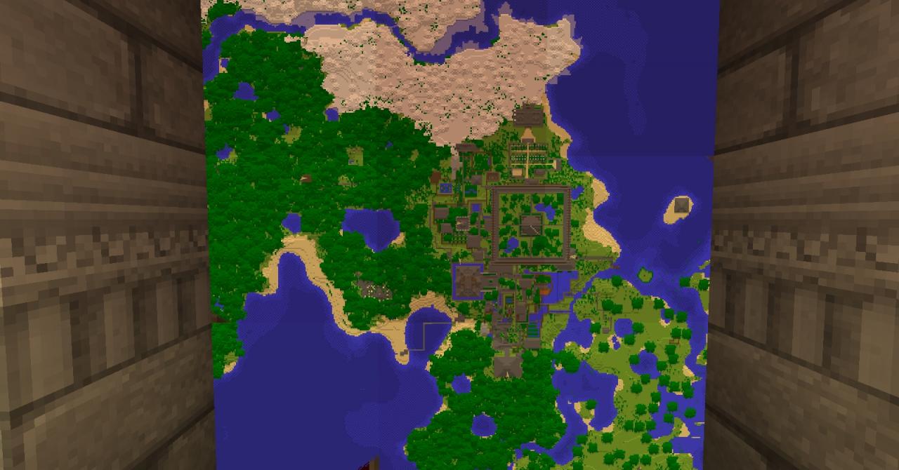 Mysterious village Minecraft Map