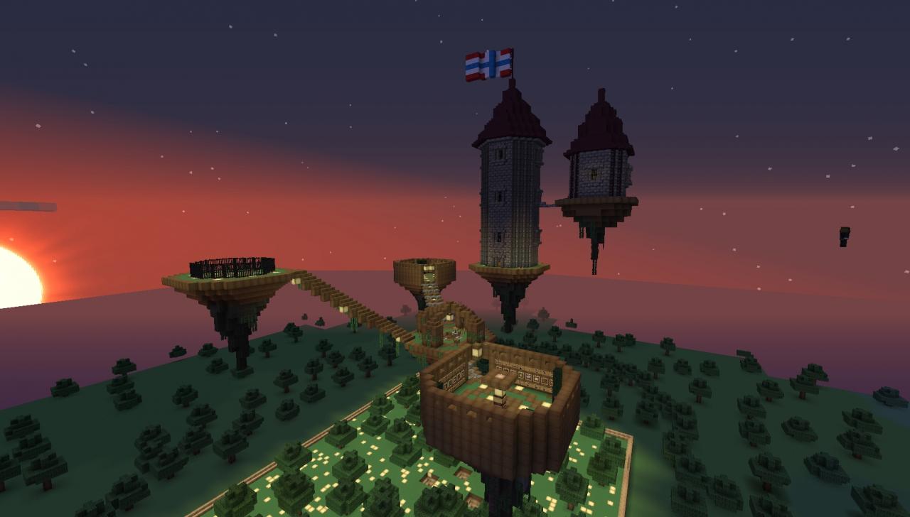 The Best Server Spawn! Minecraft Map