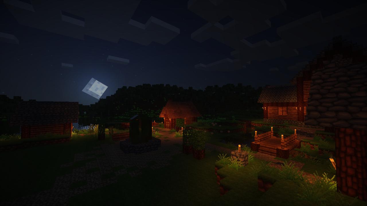 Awesome Village / Town with a boat dock, Town Center and Houses ...