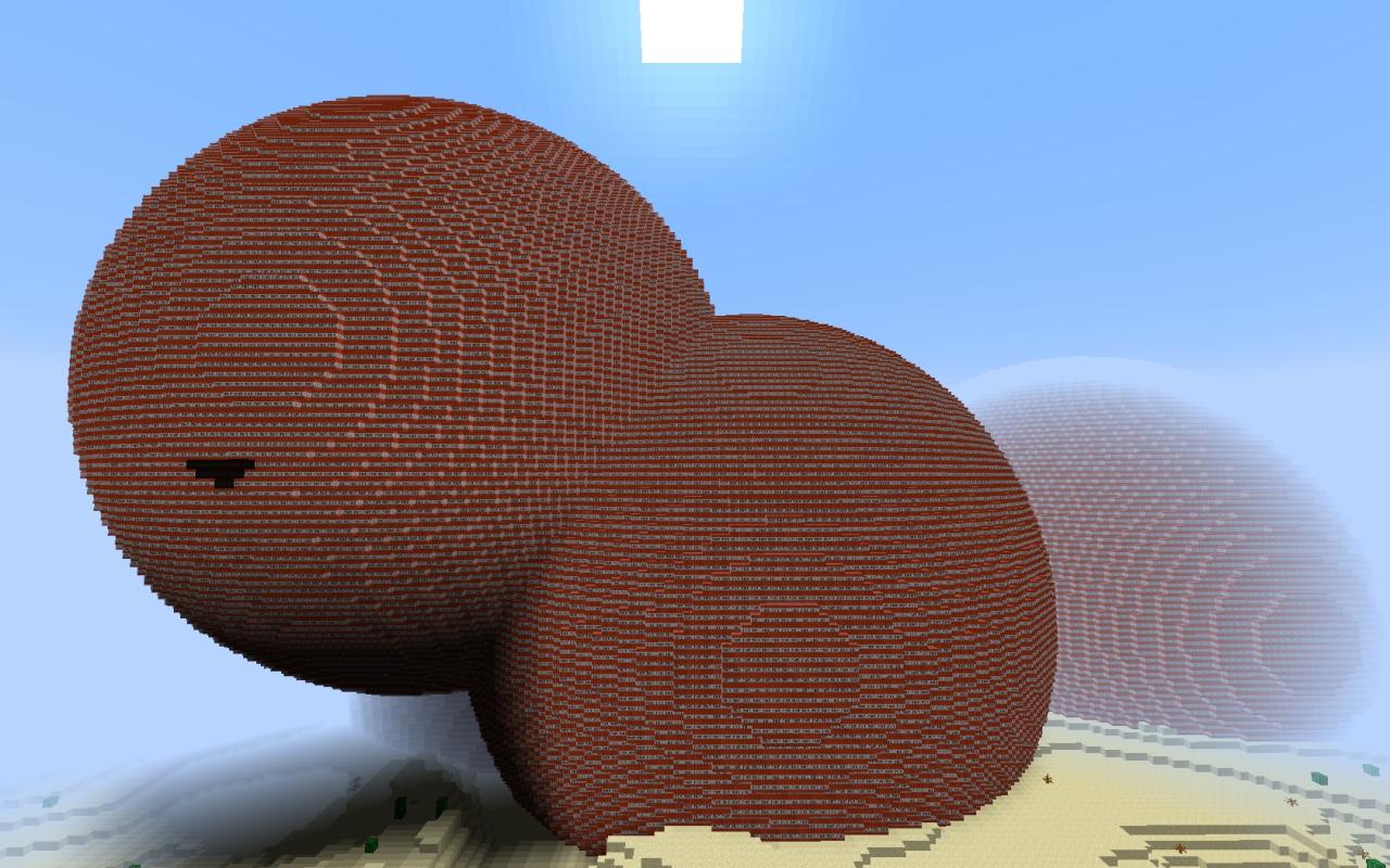 Tnt not hollow inside ! Minecraft Map