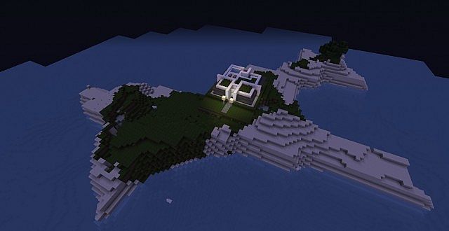 Project "Engine" modern villa 18x18 blocks. Minecraft Map