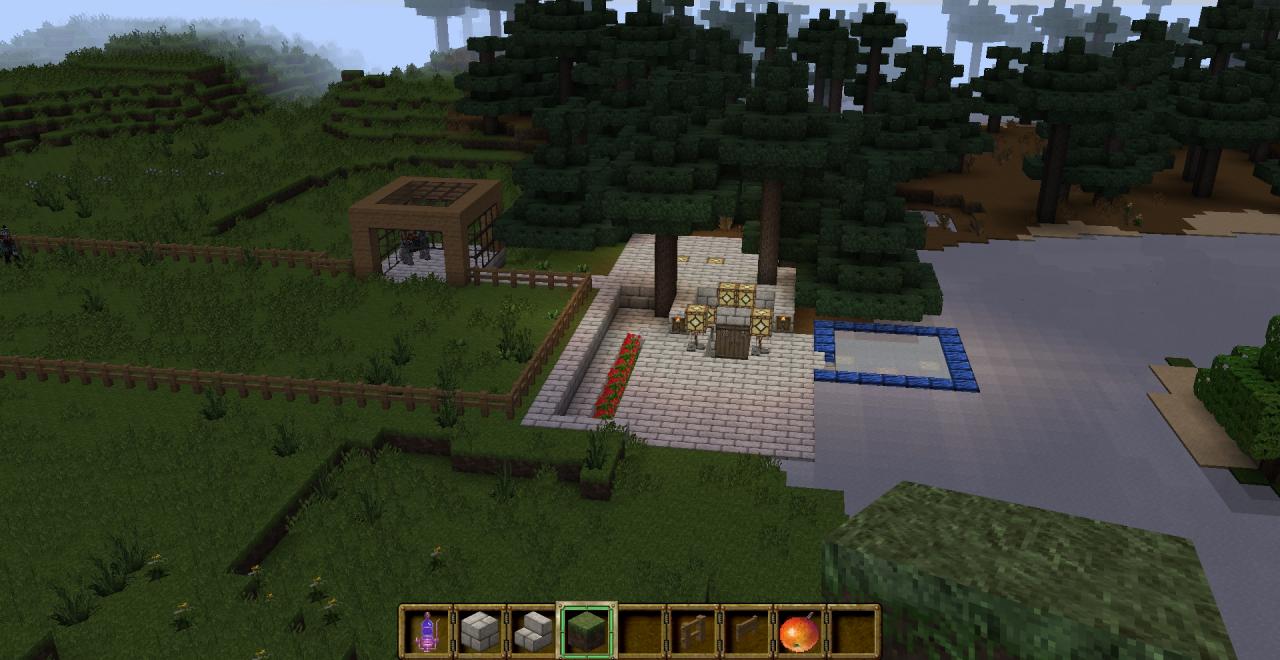 Farm mining house Minecraft Map