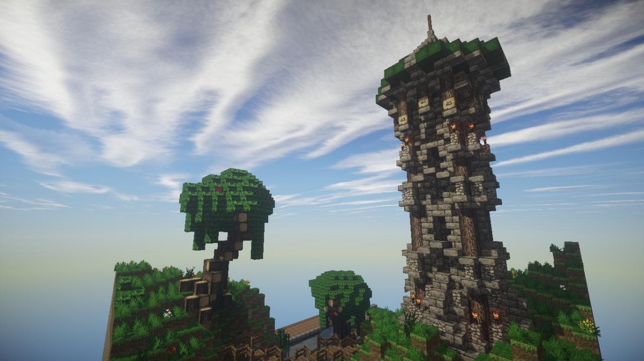 The Wizard Tower- Minecraft Plot Minecraft Map