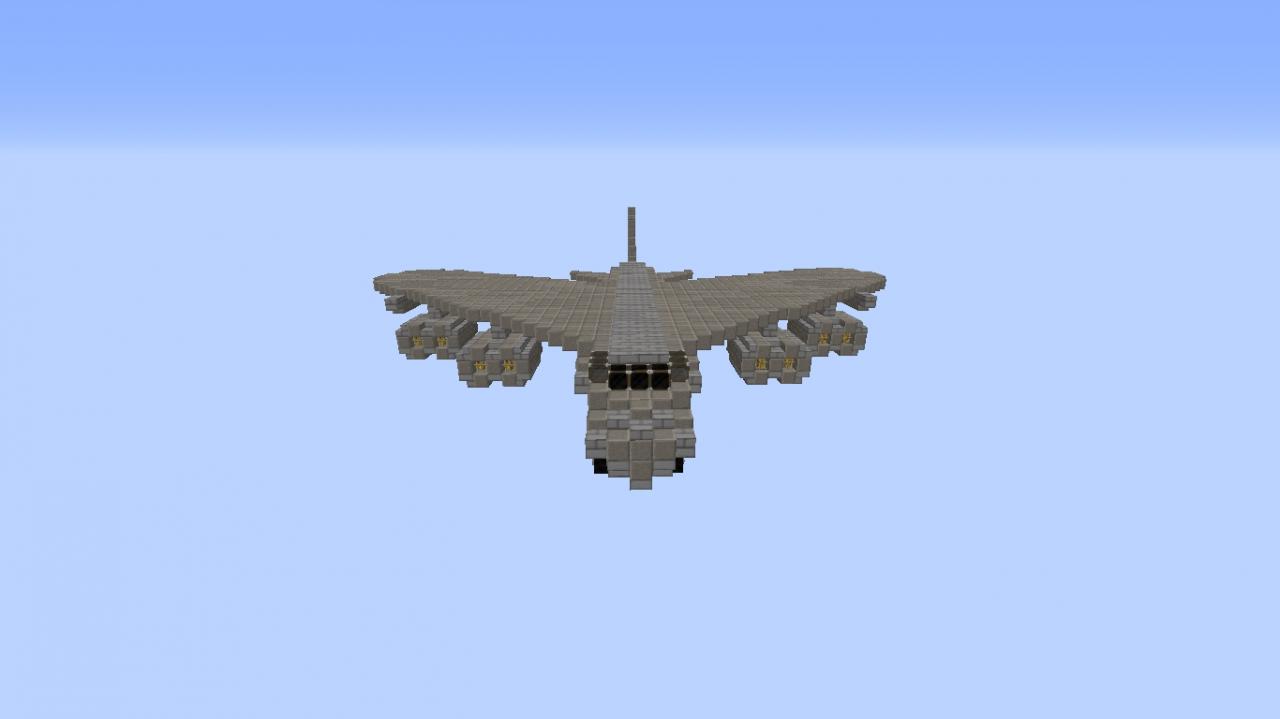 boeing b-52 stratofortress [1:1 scale + download] Minecraft Map