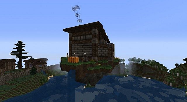 Small Floating Island Minecraft Map