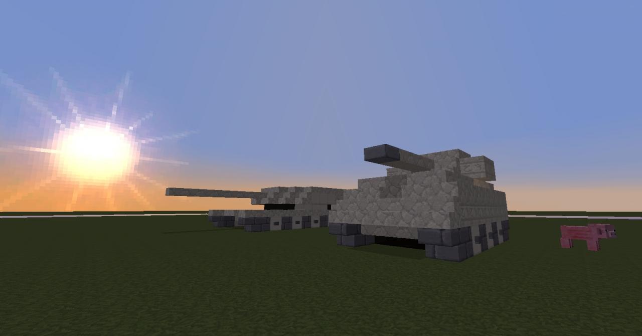 M1A1 and M2 bradley Minecraft Map