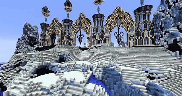 Glacius (World of Ice 2.0) Minecraft Map