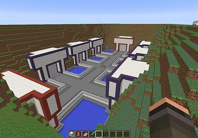 Basic Sever Hub/Lobby Minecraft Map