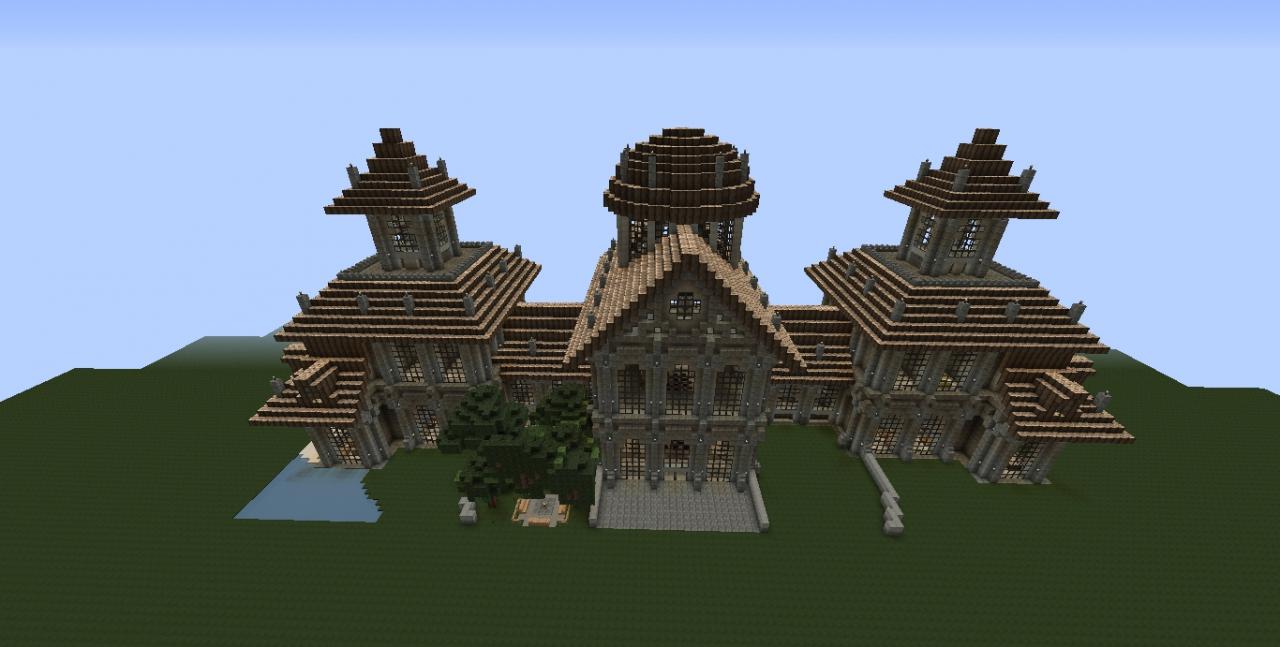 Stone Mansion Minecraft Map