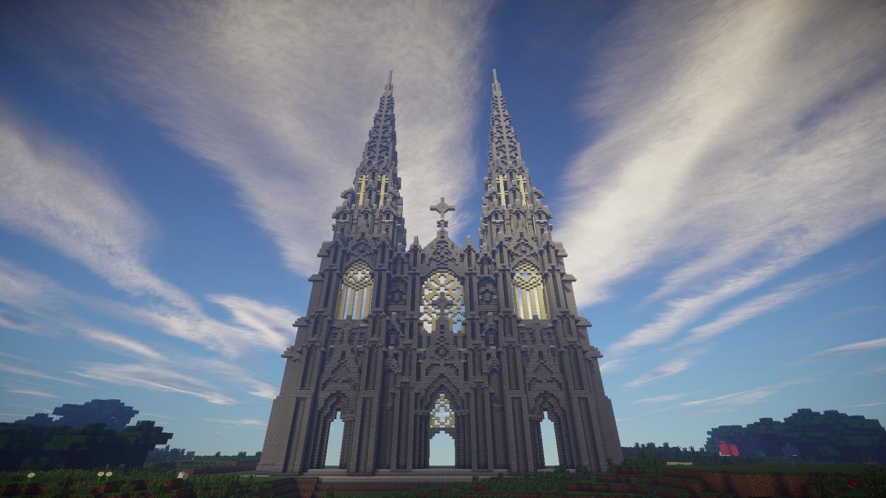 My take on St. Patrick's Cathedral Minecraft Map