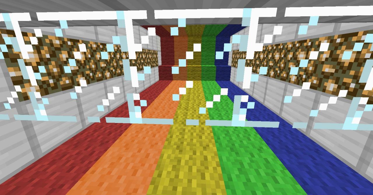 Rainbow Runner Minecraft Map