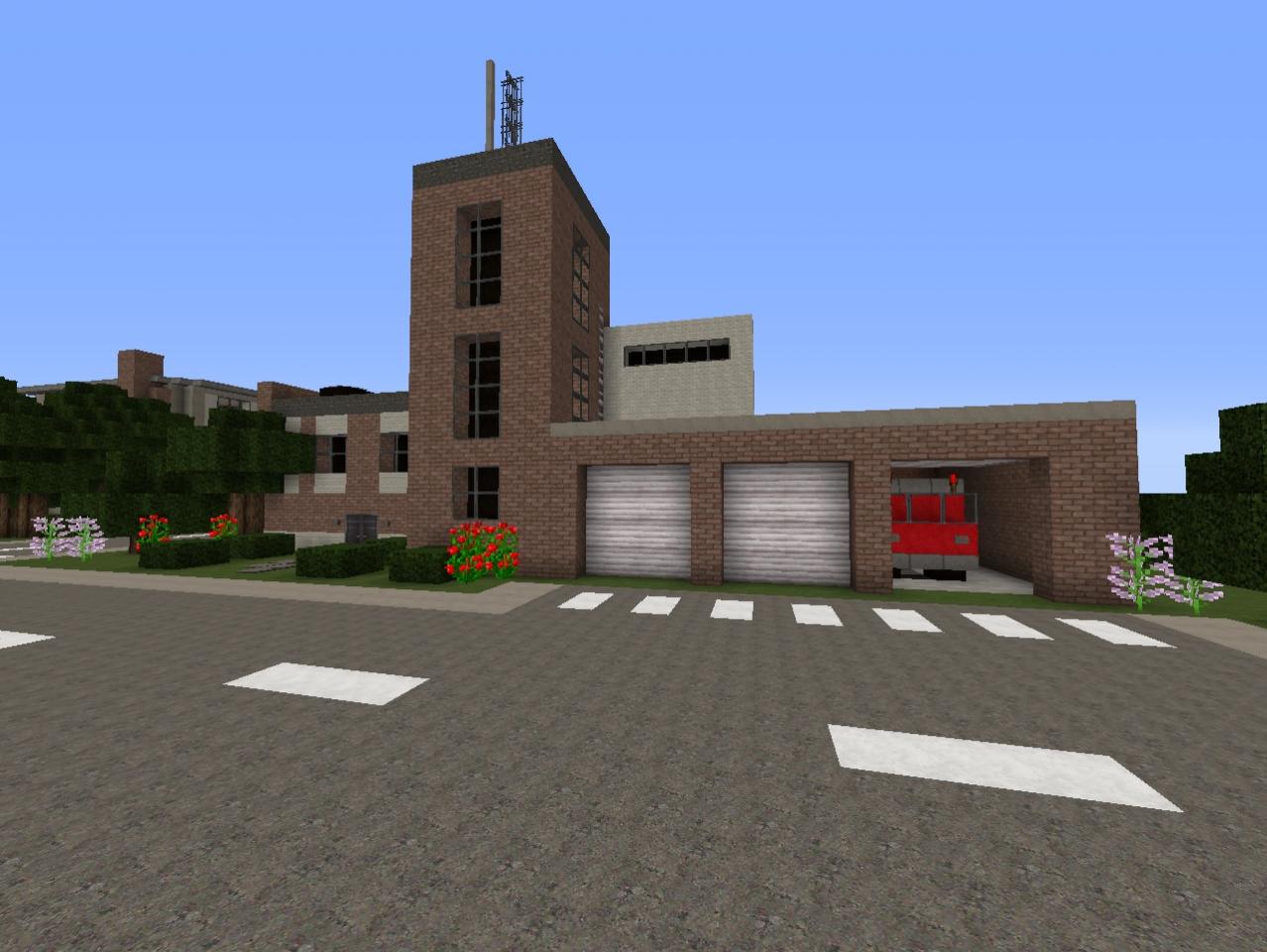 Fire Station Minecraft Map