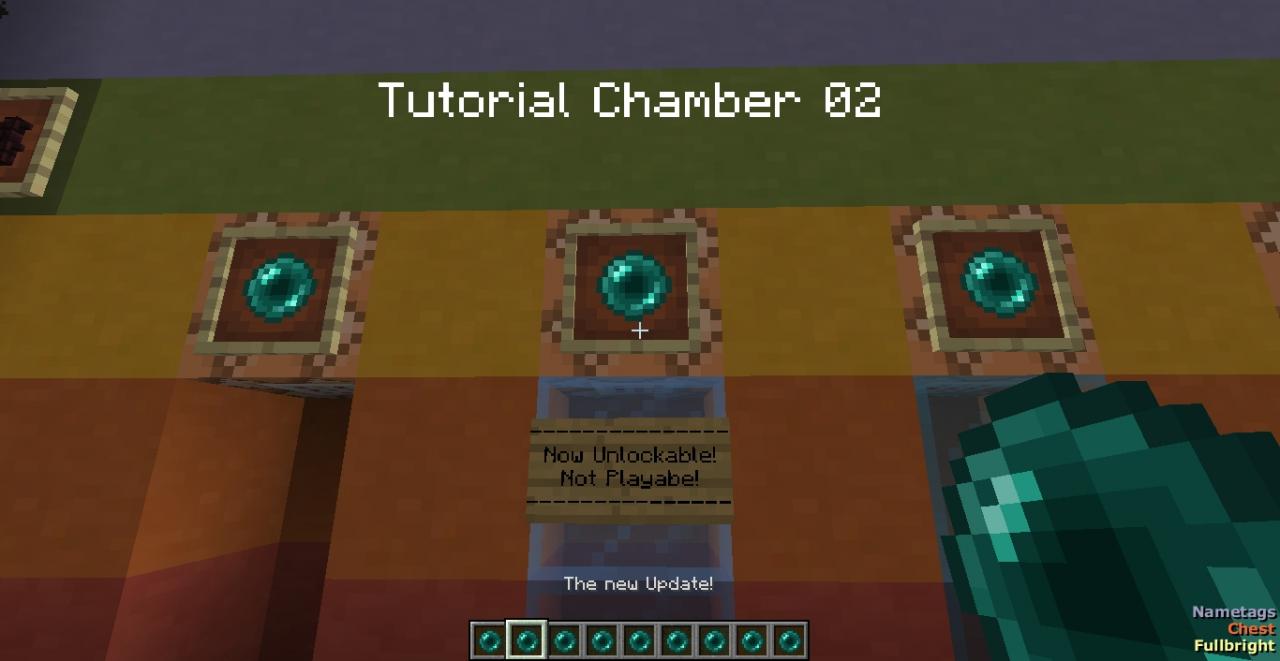 Aperture Command Block Facility. [Command Block tutorial/adventure ...