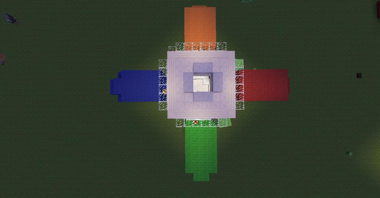 CREEPER PUSH Minecraft Map