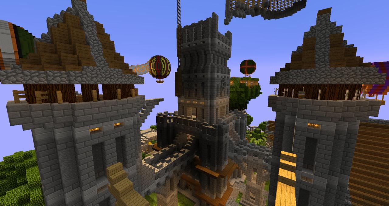 Survival Games Lobby #1 - MCGamer Network Minecraft Map