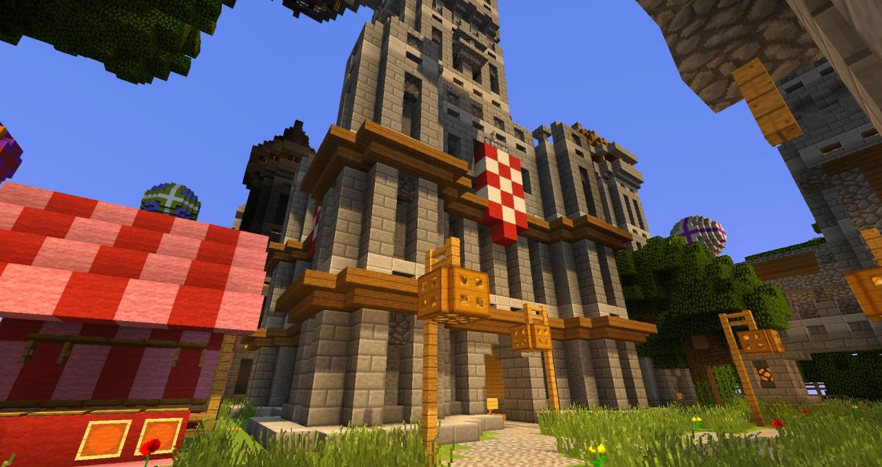 Survival Games Lobby #1 - MCGamer Network Minecraft Map