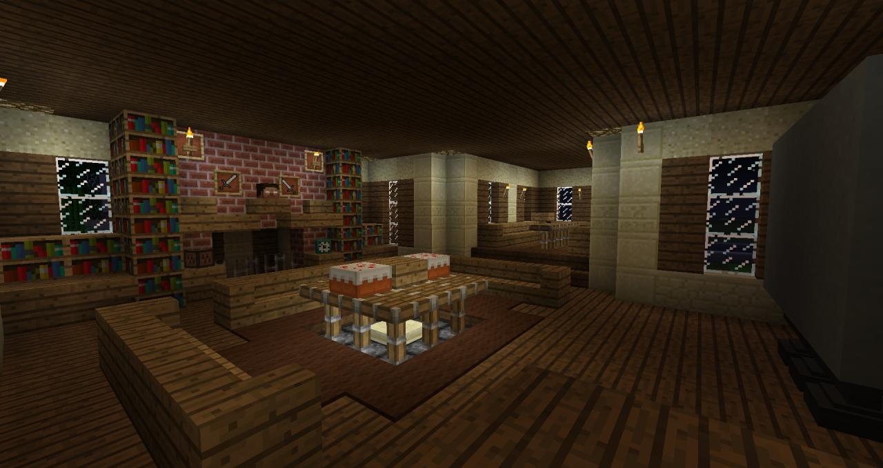 Rich LifeStyle Mansion Minecraft Map