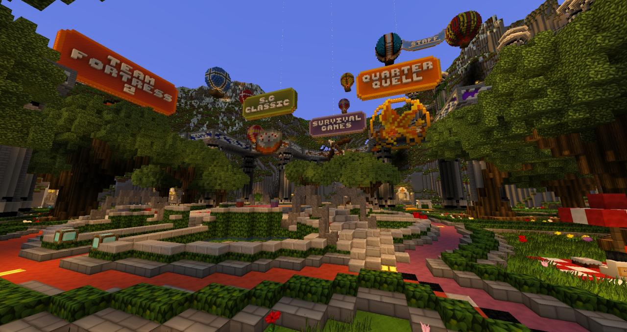 MCGamer Network Hub #2 Minecraft Map