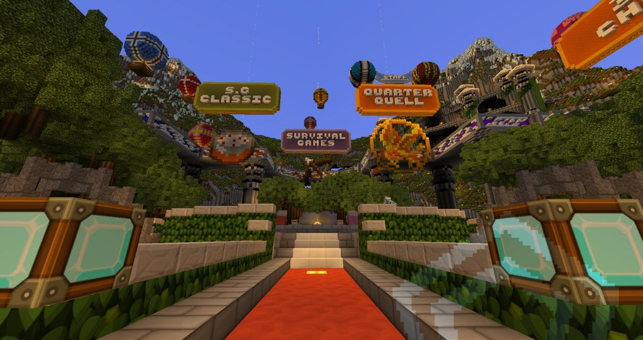 MCGamer Network Hub #2 Minecraft Map
