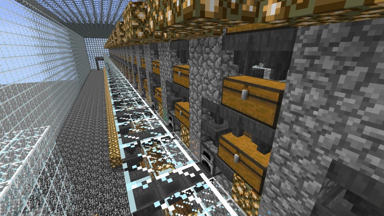 Automatic Furnace & Item Sorter in one machine Minecraft Map