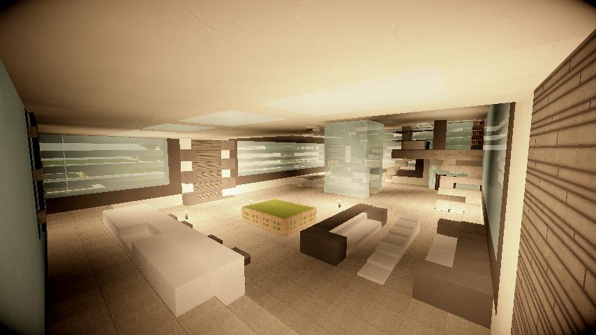 Fancy Modern House Minecraft Map