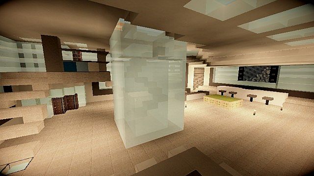 Fancy Modern House Minecraft Map