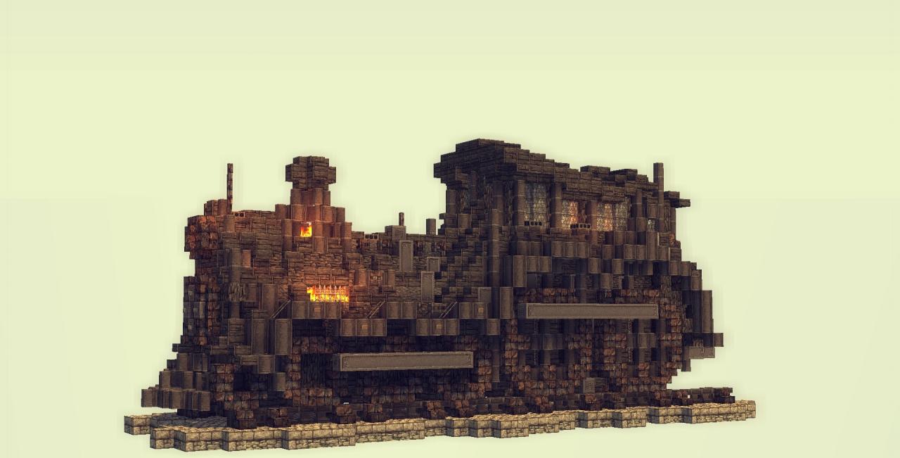 Steam Punk Train - ImperiumMC Minecraft Map