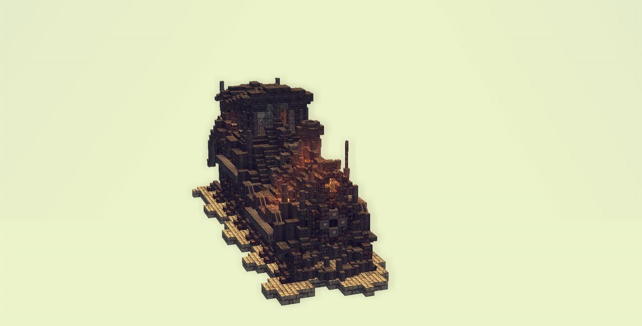 Steam Punk Train - ImperiumMC Minecraft Map