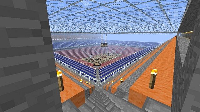 Basketball Stadium Minecraft Map