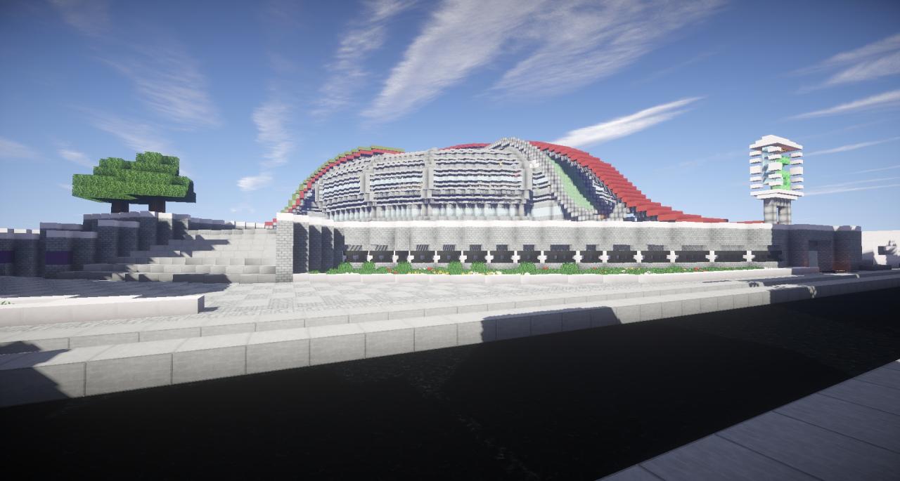 Modern arena Minecraft Map