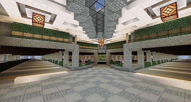 Modern arena Minecraft Map