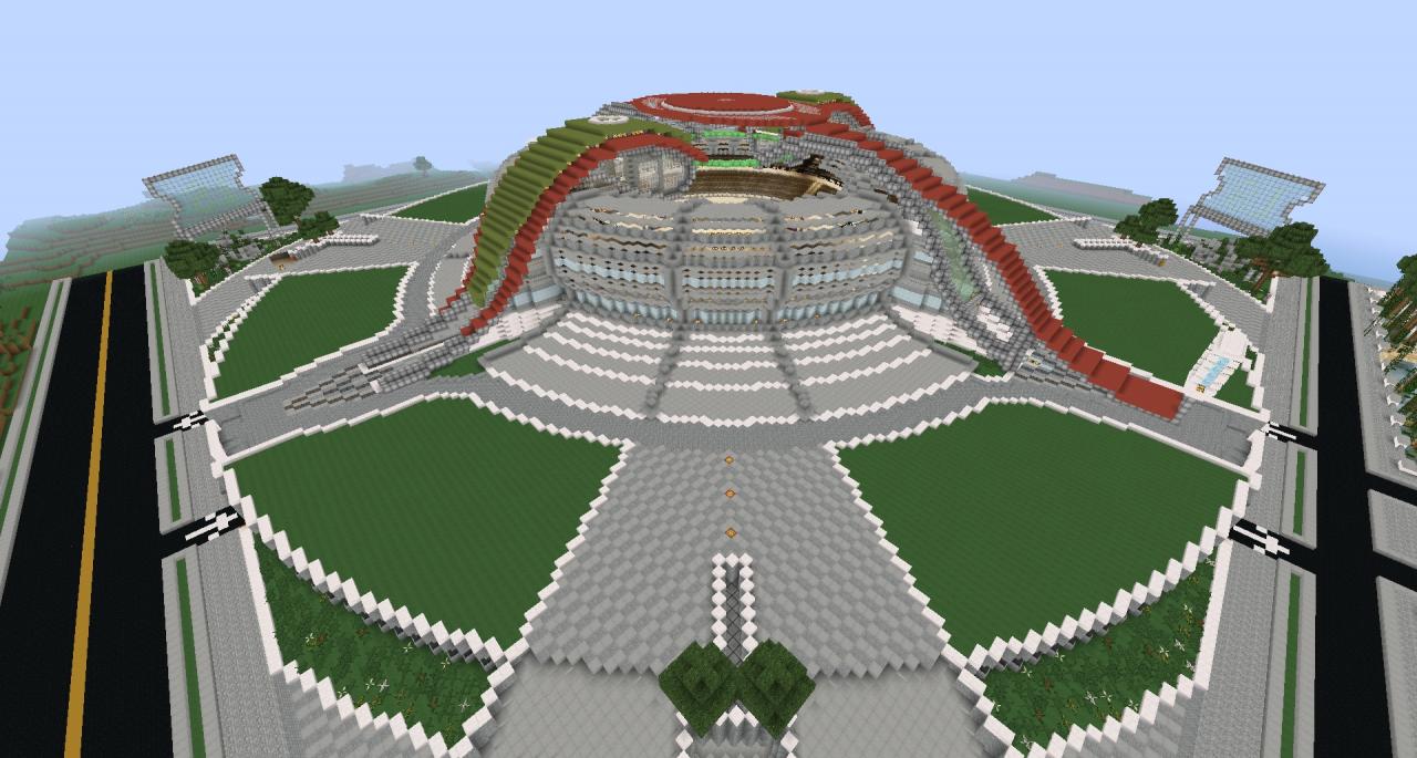 Modern arena Minecraft Map