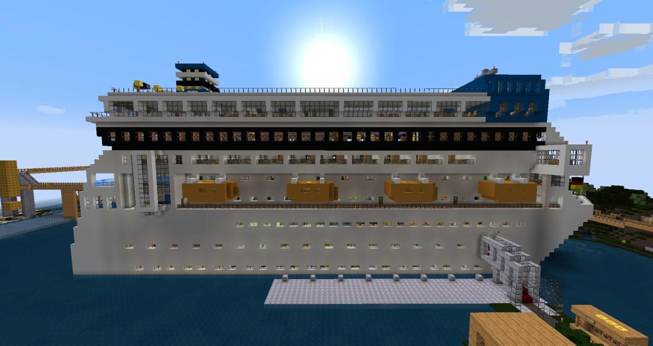 Minecraft Cruise Ship Epic Minecraft Map