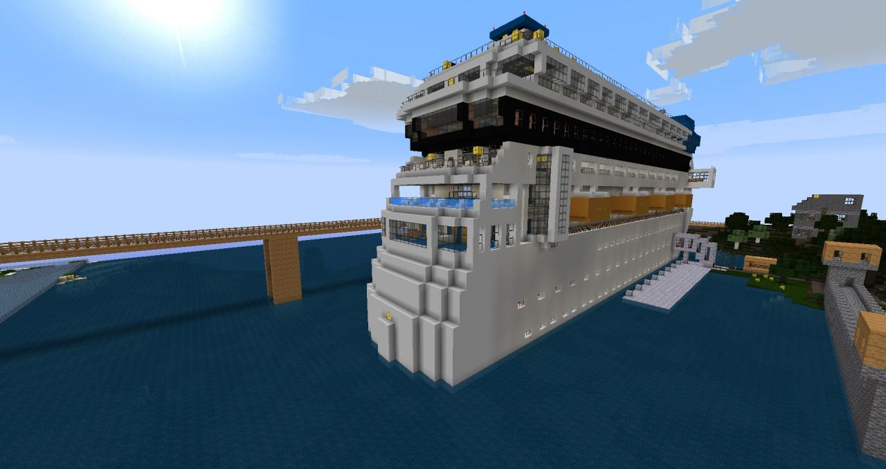 Minecraft Cruise Ship Epic Minecraft Map