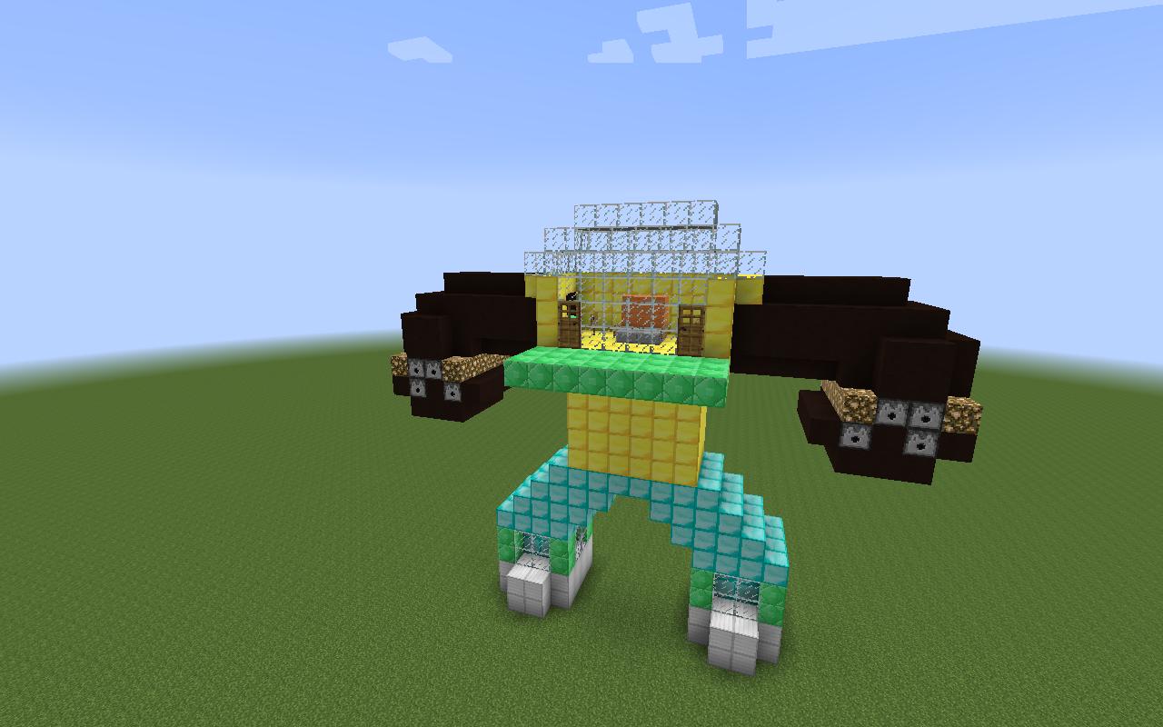 Robot Suit Mech! Minecraft Map