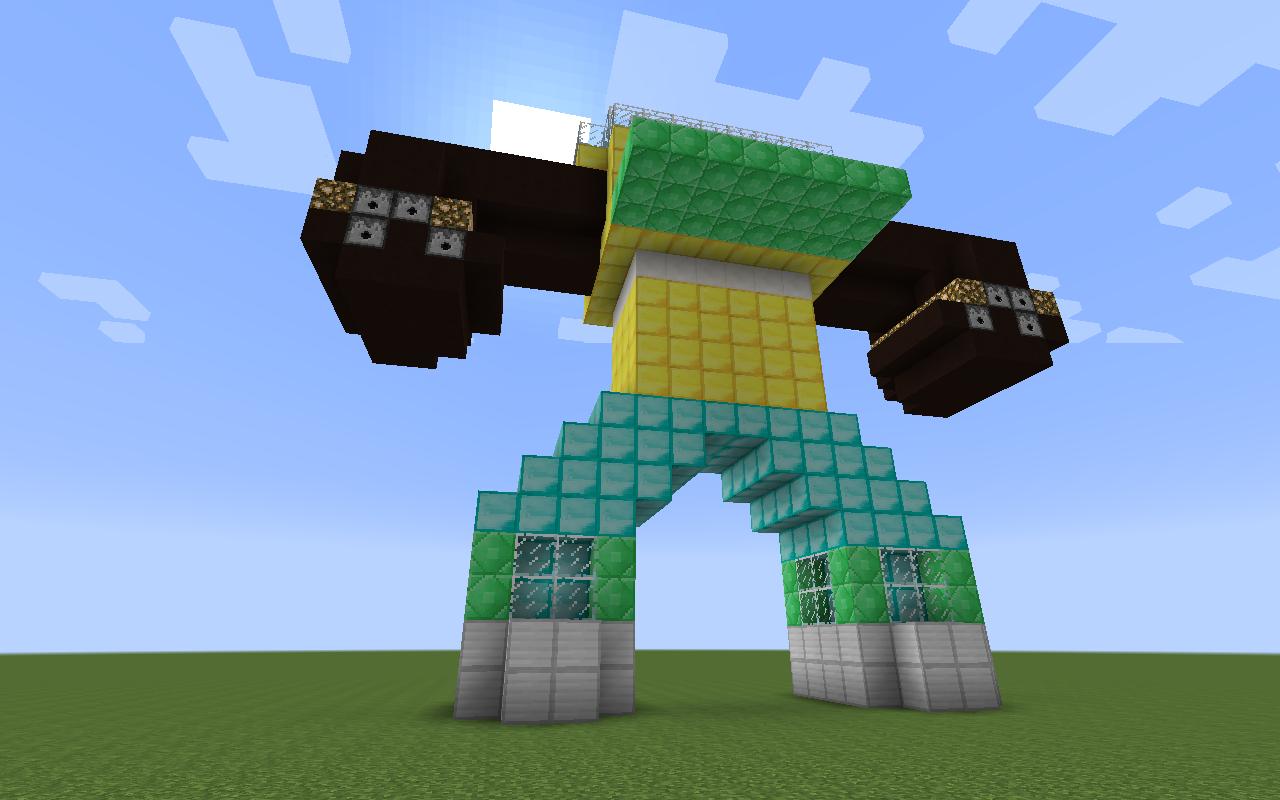 Robot Suit Mech! Minecraft Map