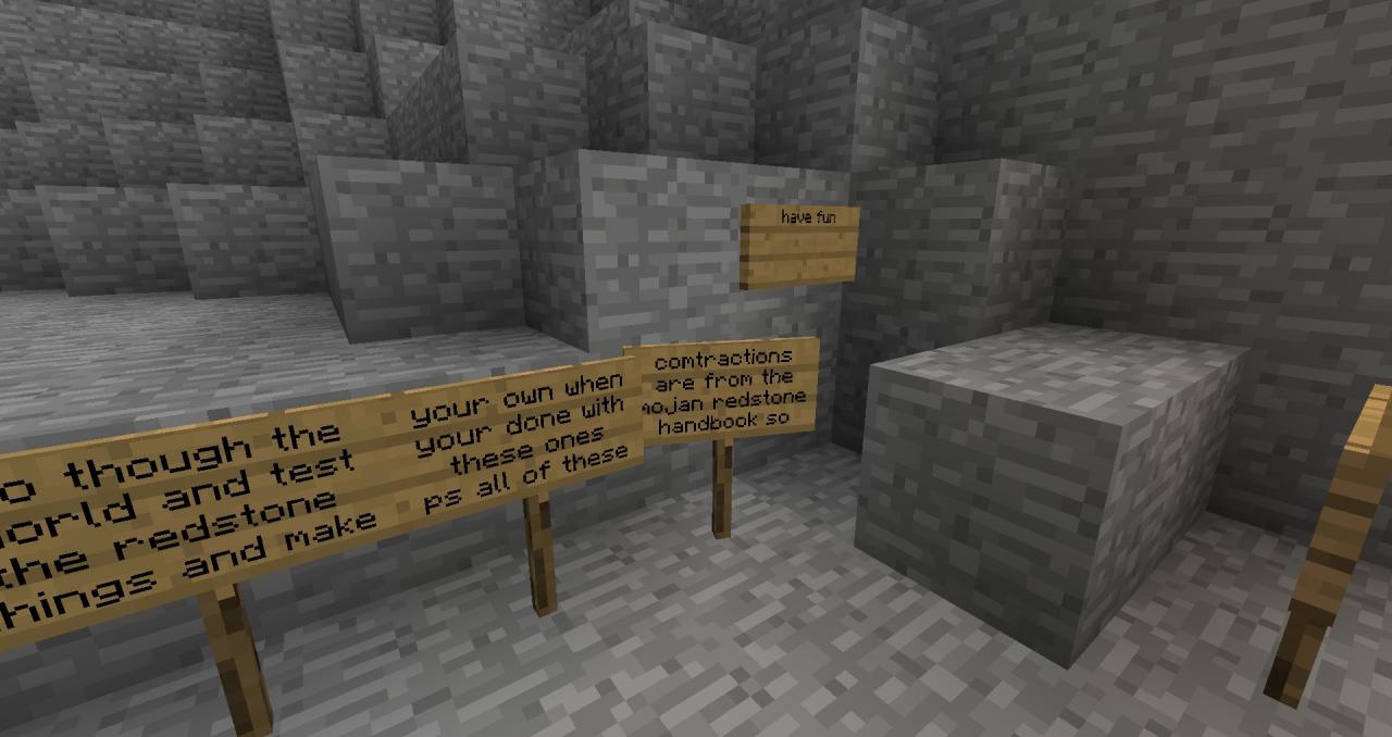 Redstone map for beginers and pros Minecraft Map