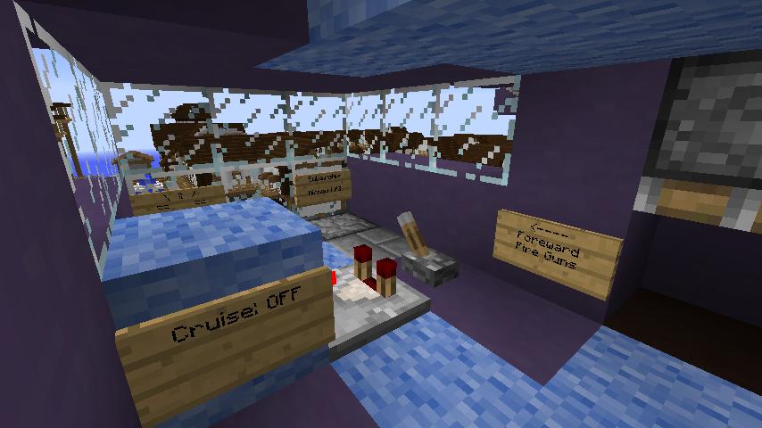 Submersible Torpedo Airship for Movecraft - Minnow Mk II Minecraft Map