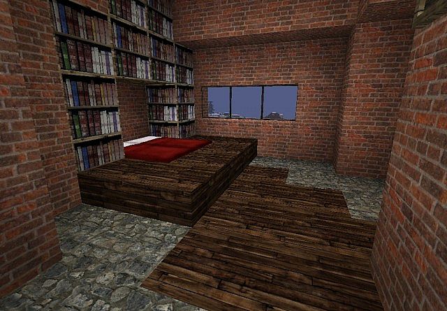 Rustic winter house Minecraft Map