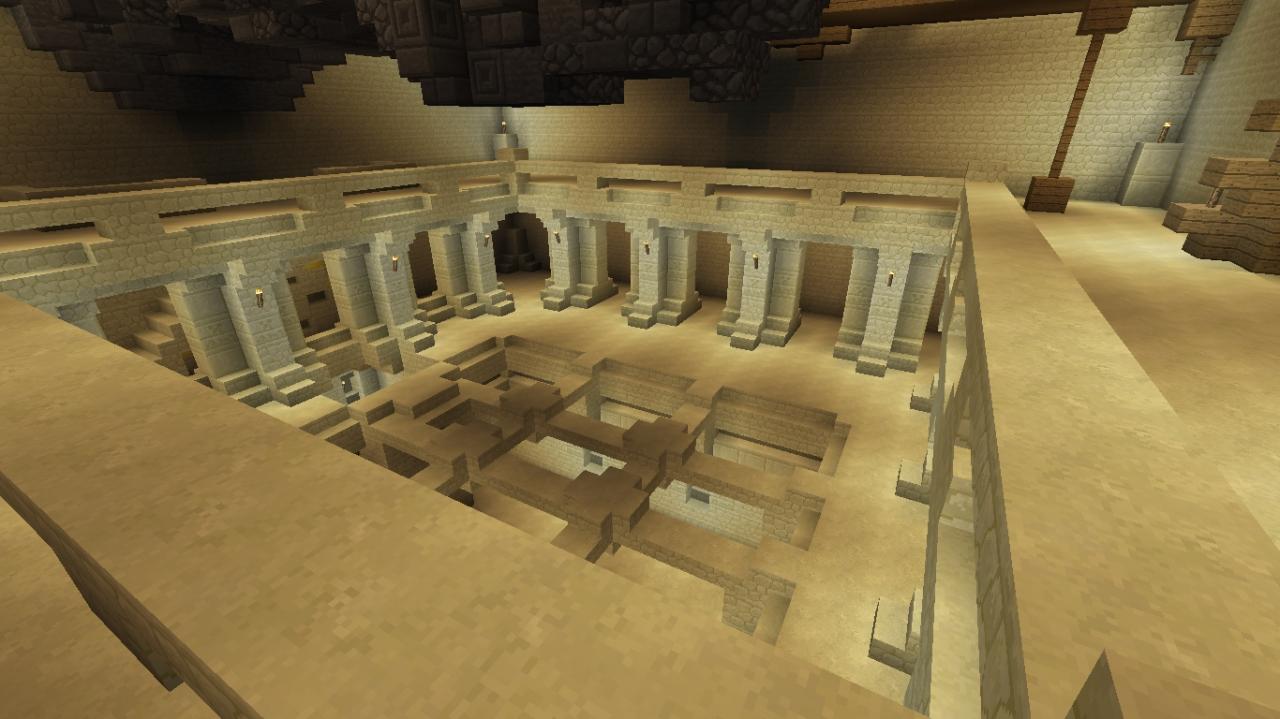 Dragon Head Mob Arena Minecraft Map