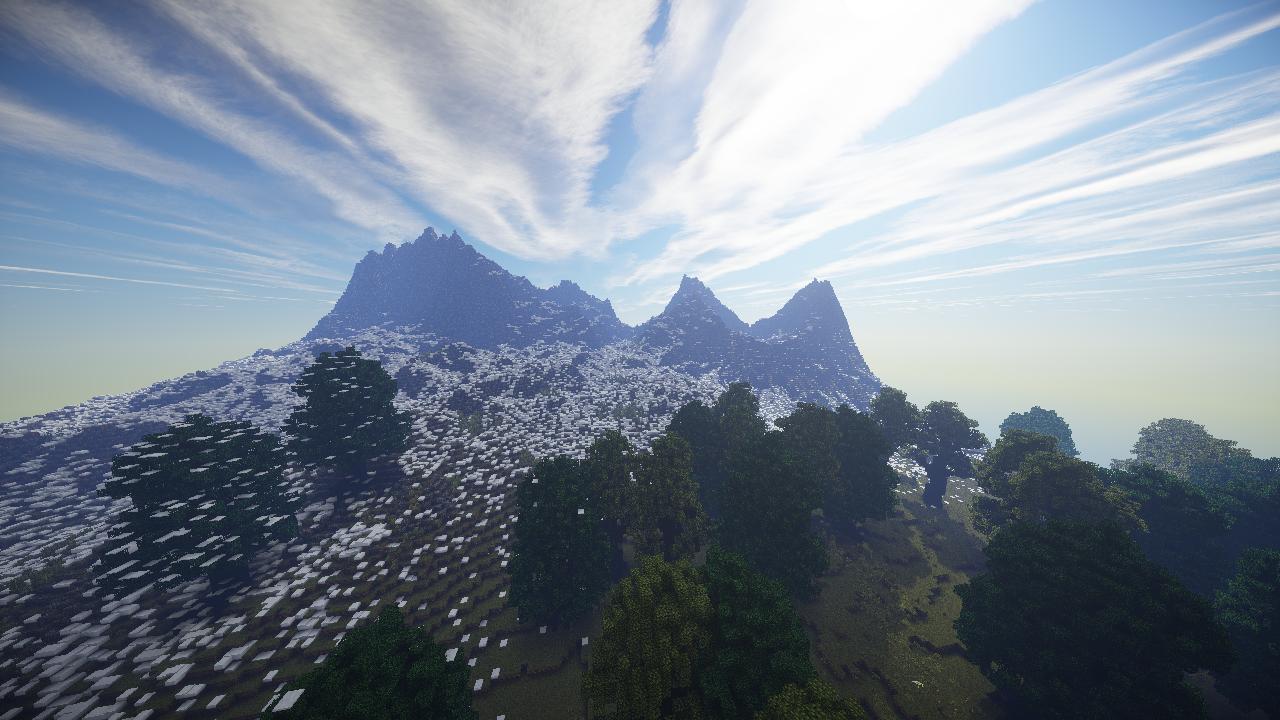 [Realistic Terrain] Moutains Minecraft Map